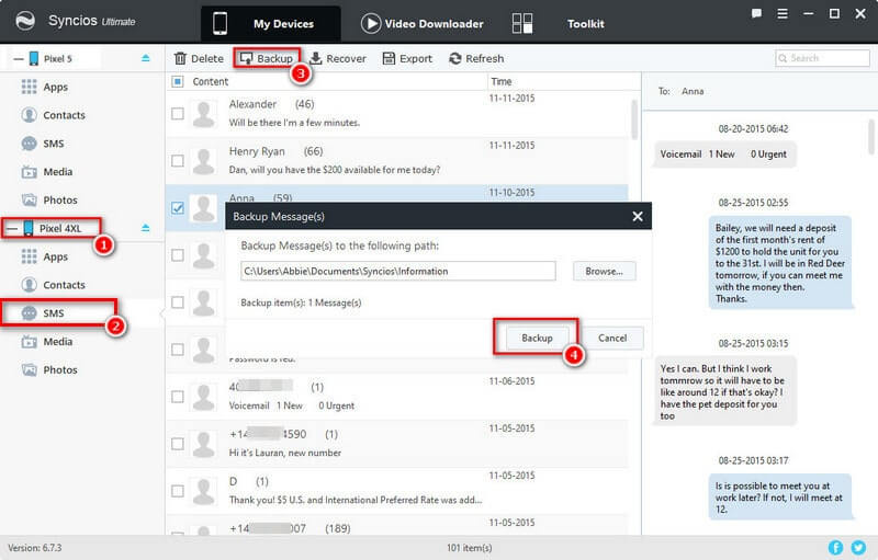 Transfer Data from Google Pixel 3/3A/4/4A to Pixel 5